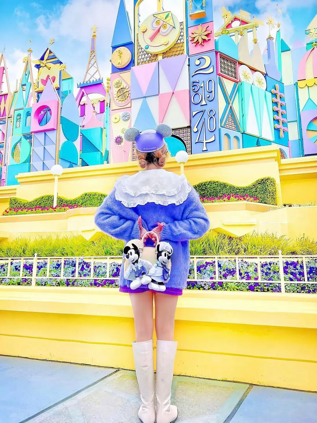 【パープル💜】ディズニーコーデ🏰🐤💜 | ayanon♡が投稿したフォトブック | Lemon8