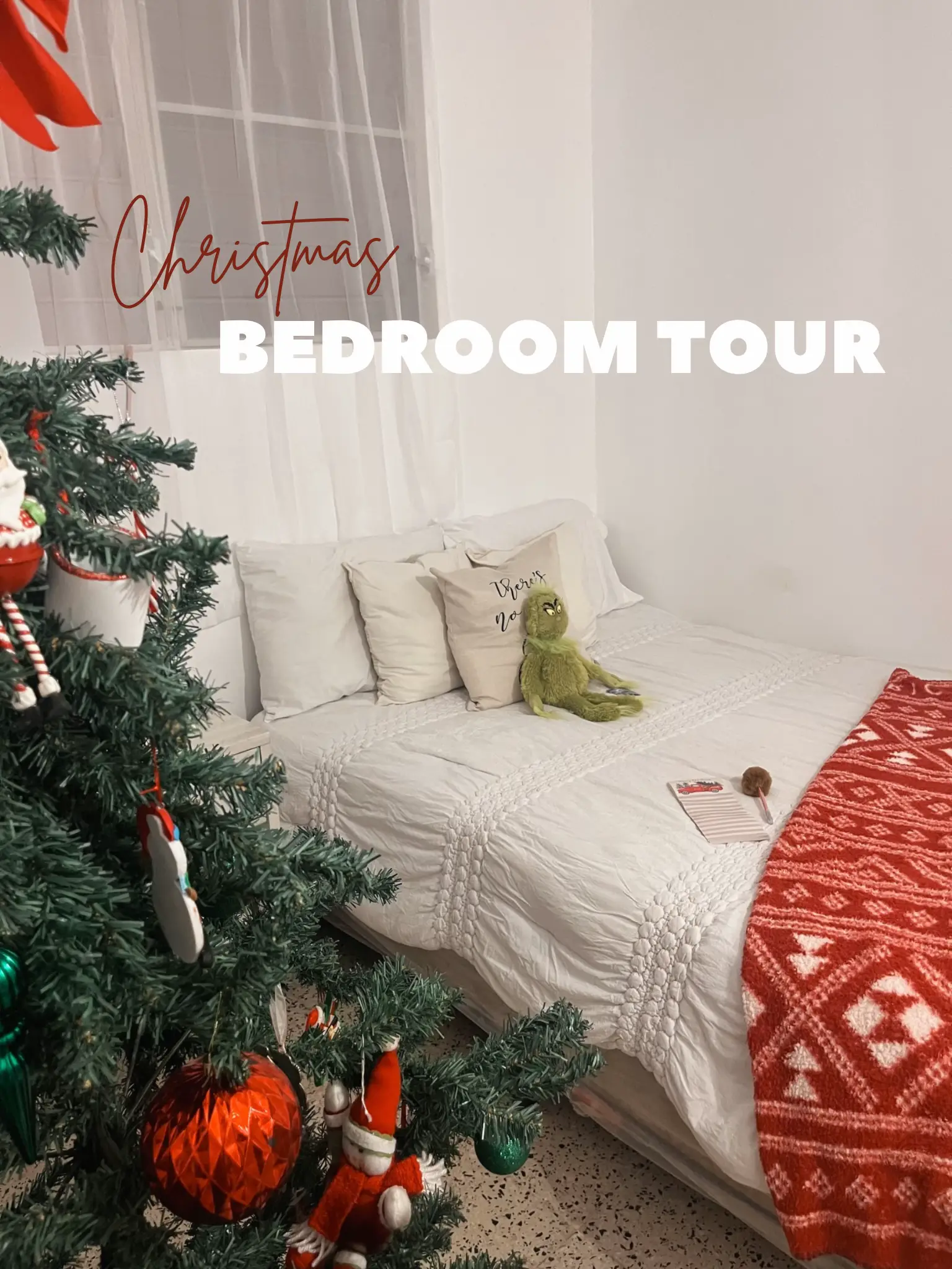 Christmas Bedroom Tour! 🎄 | Gallery posted by Kristy | Lemon8