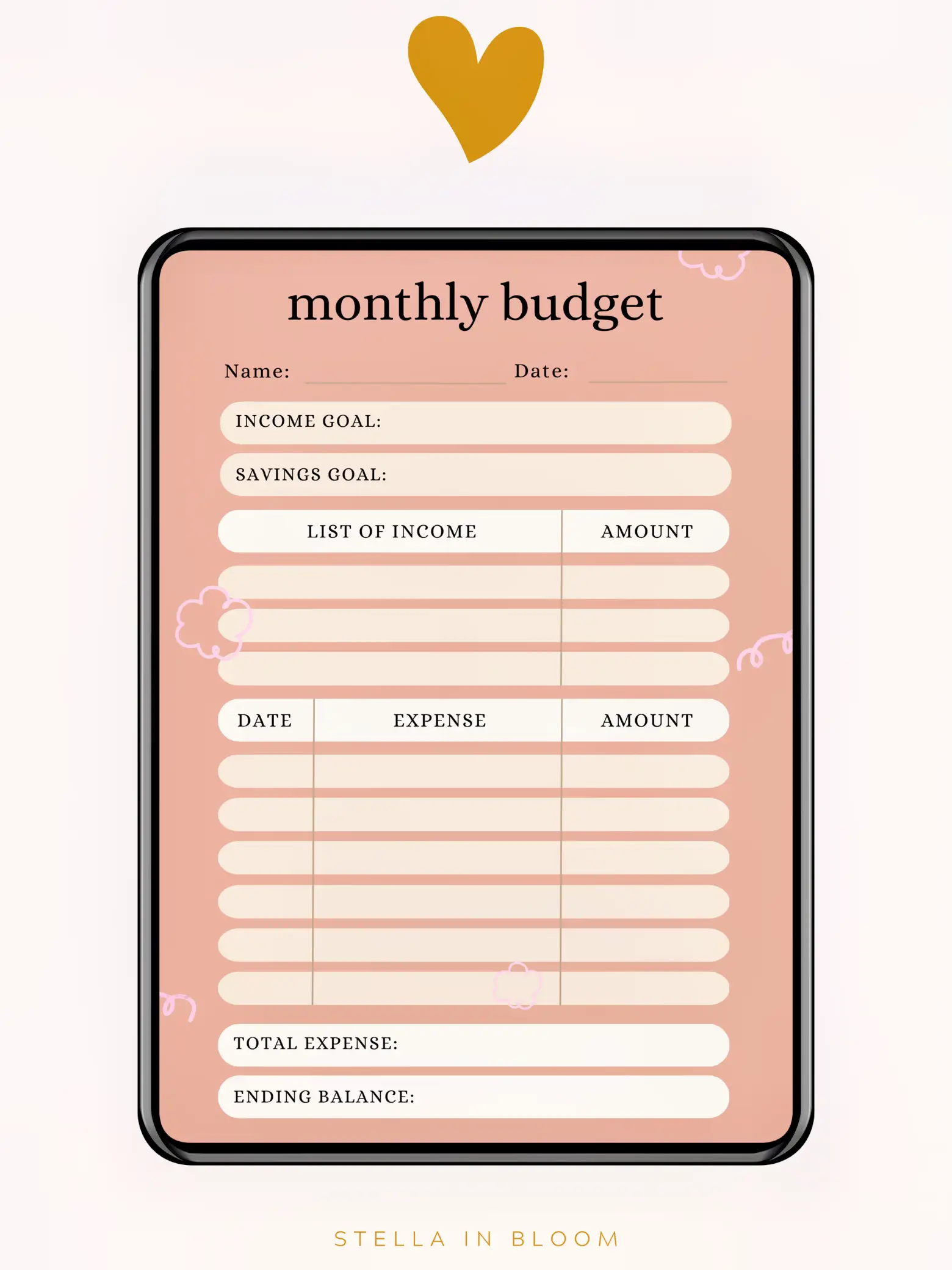 New Month - Fresh Budget! | แกลเลอรีที่โพสต์โดย Stella In Bloom | Lemon8