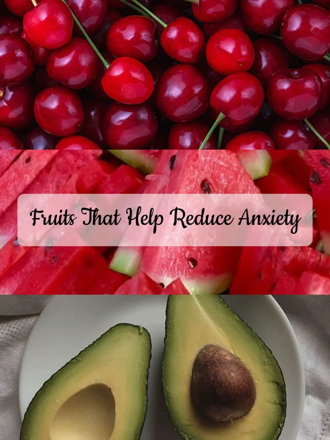 Fruits That Help Reduce Anxiety | Gallery posted by Olivia Hope | Lemon8