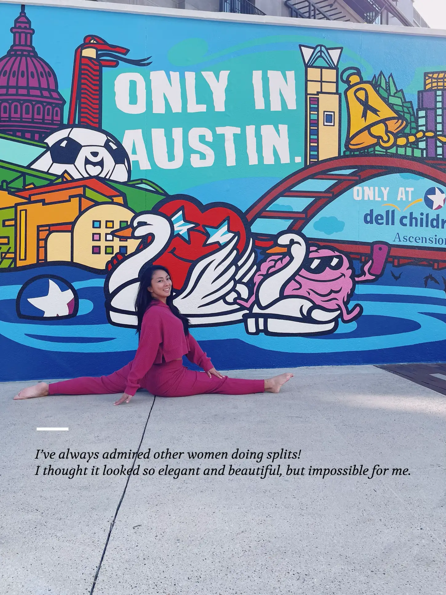 Let’s do the splits! 🩷 | Gallery posted by yogawithrona | Lemon8