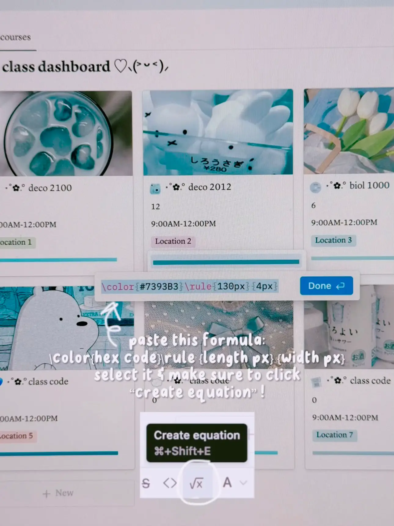 🎀 How to add color blocks to notion | Gallery posted by peachiesuga ♡ 🍵 ...