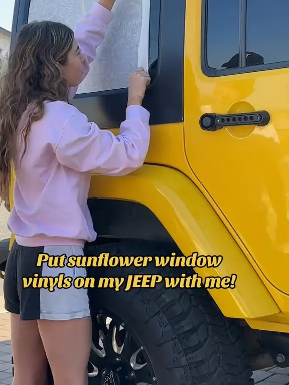 CUSTOM JEEP WINDOWS 🌻 | Video published by Rach 🫶🛍️ | Lemon8