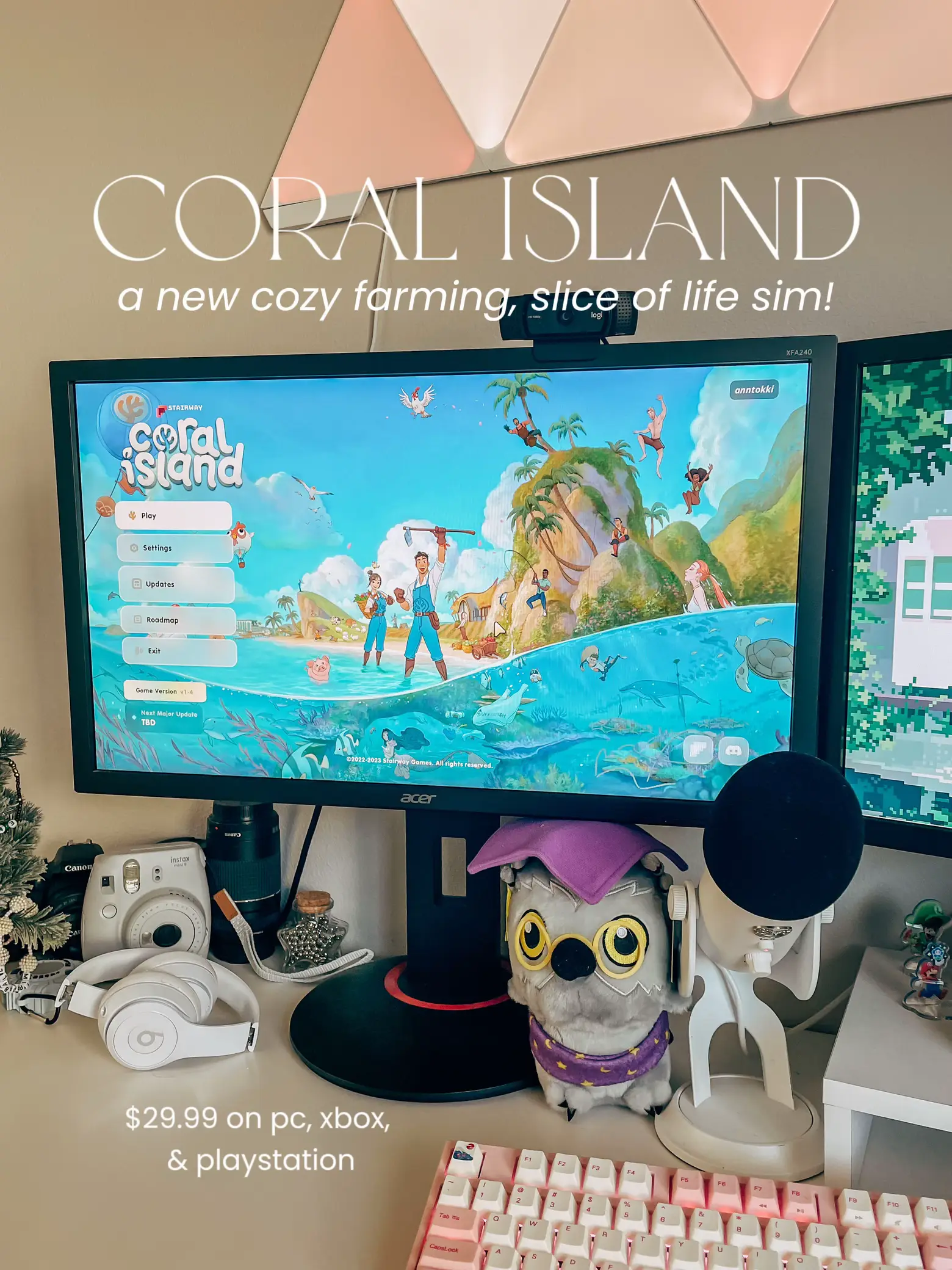 a new cozy farming sim: coral island | Gallery posted by adrianna | Lemon8