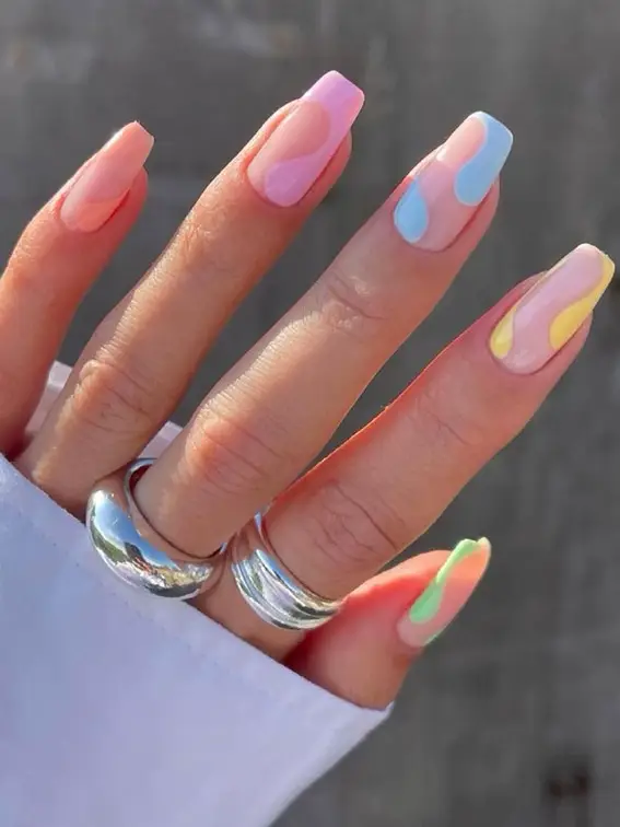 cute nail designs Bella Lemon8