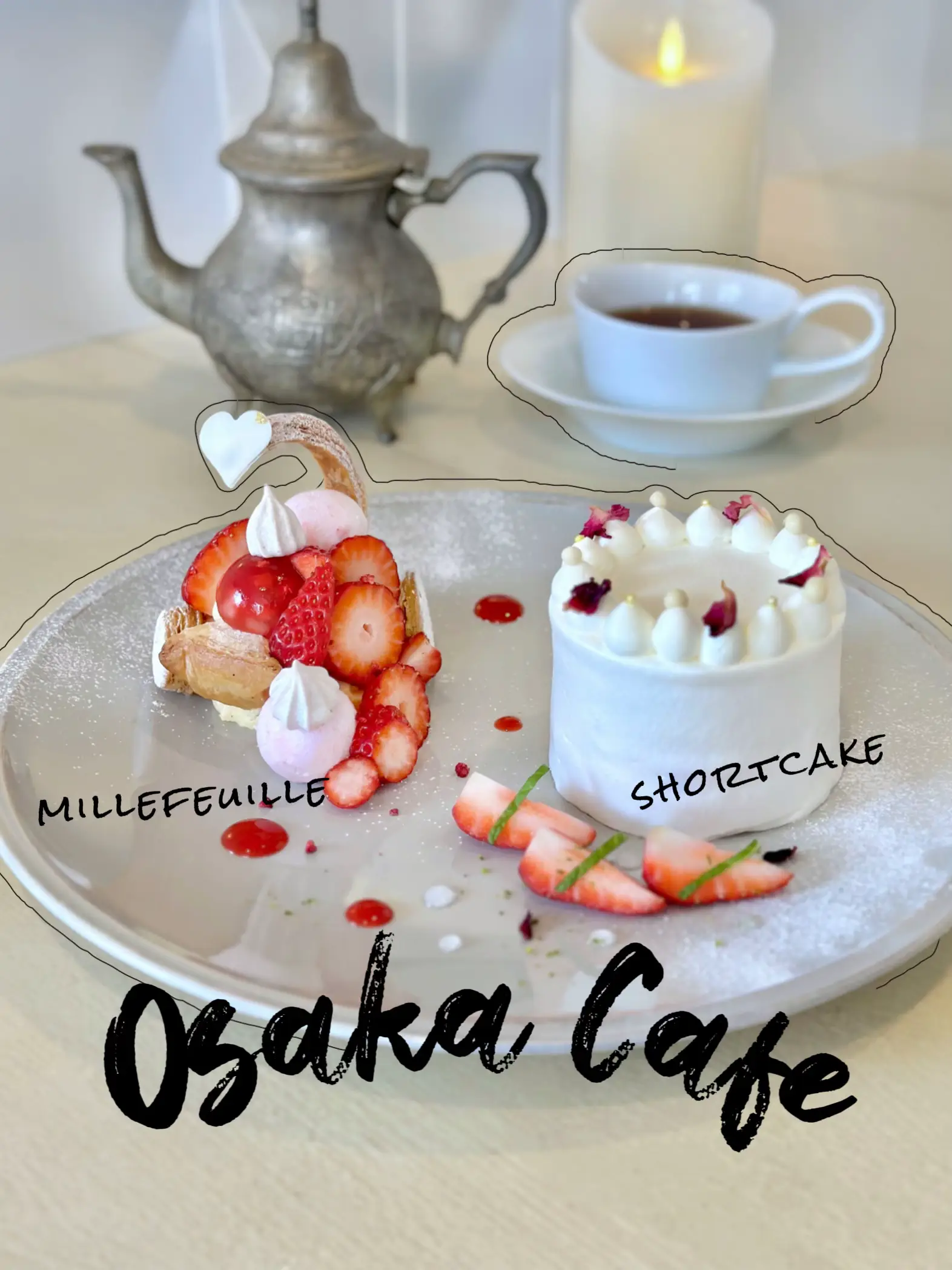ขนมสตรอเบอร์รี่ที่เป็นศิลปะเกินไป🍓 | แกลเลอรีที่โพสต์โดย AKANE | Lemon8