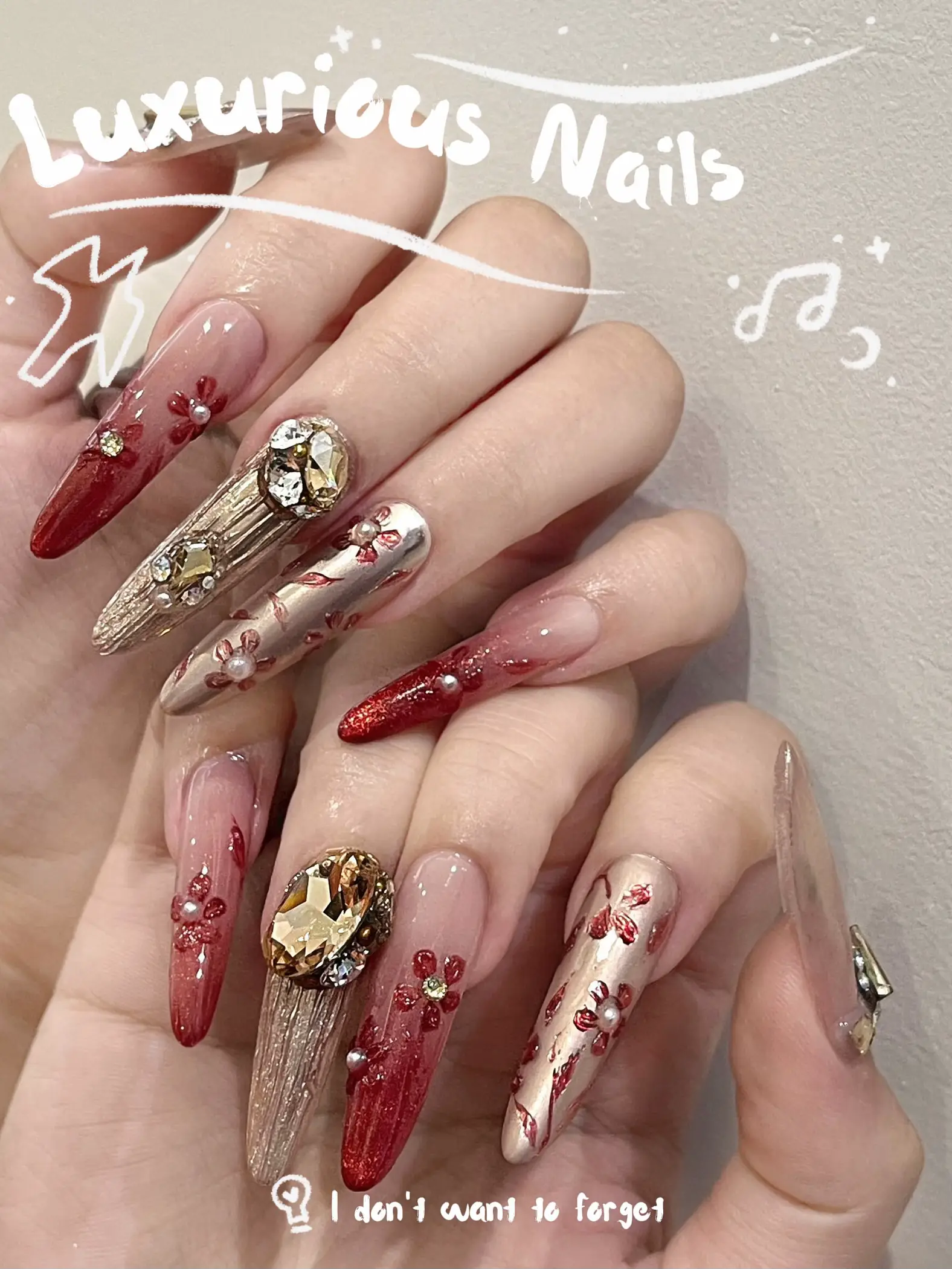 Must-have luxurious Nails | Gallery posted by Nail Inspo Tree | Lemon8