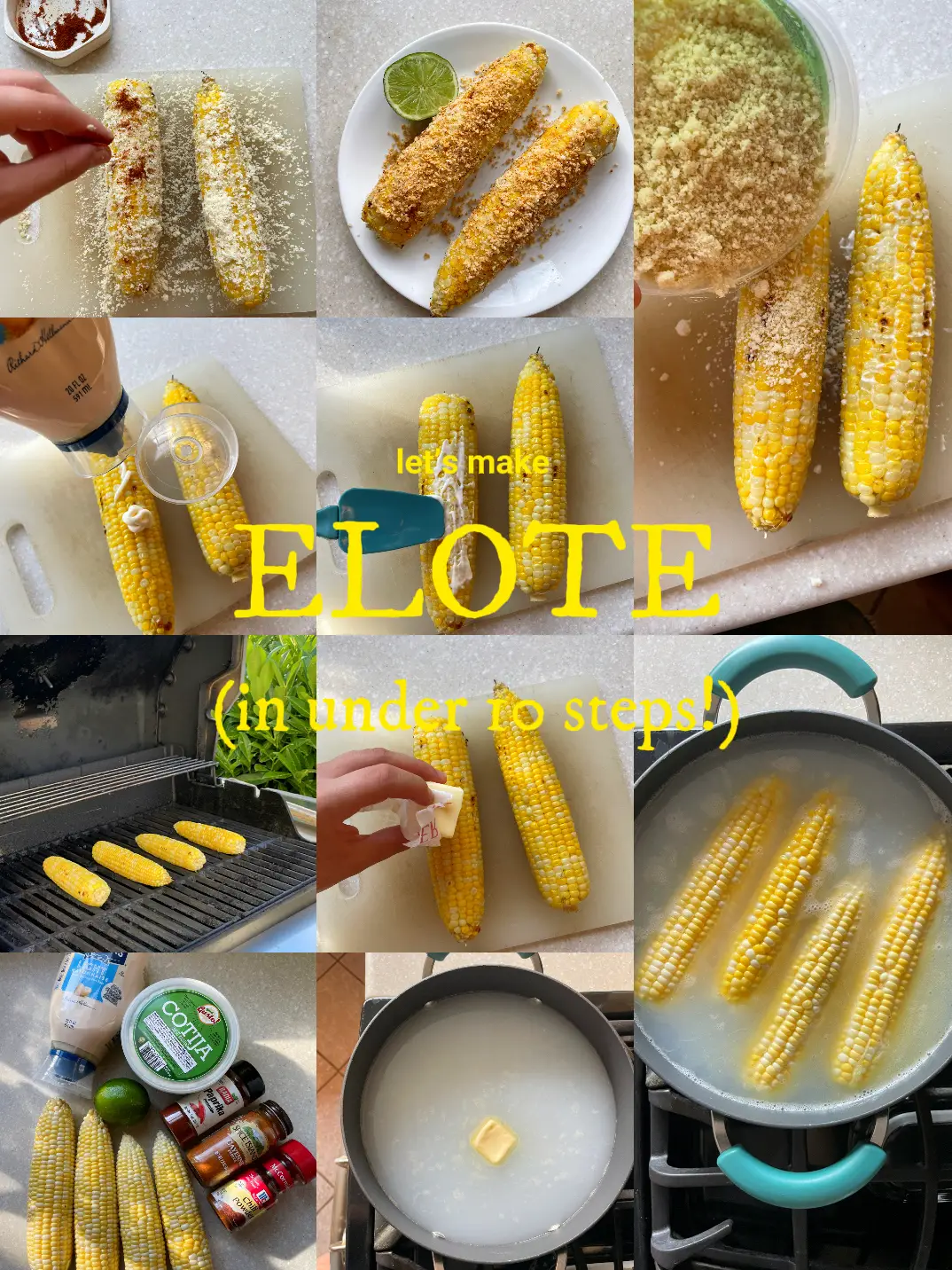 Recipes Under 10 Steps: Elote (Street Corn) | Gallery posted by Dakota ...