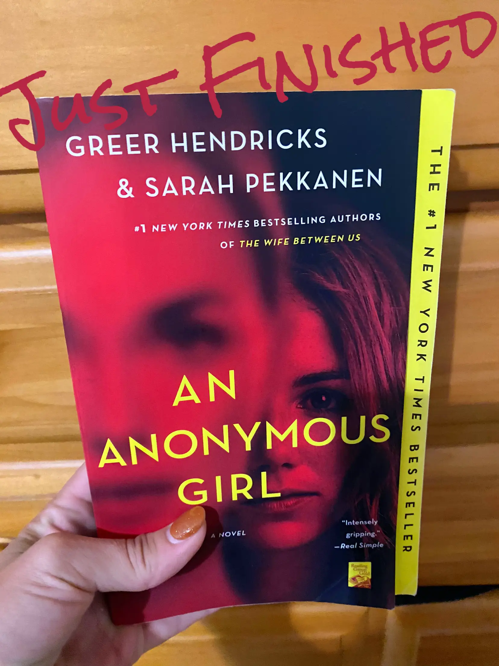 Book Review: An Anonymous Girl | แกลเลอรีที่โพสต์โดย Dani | Lemon8