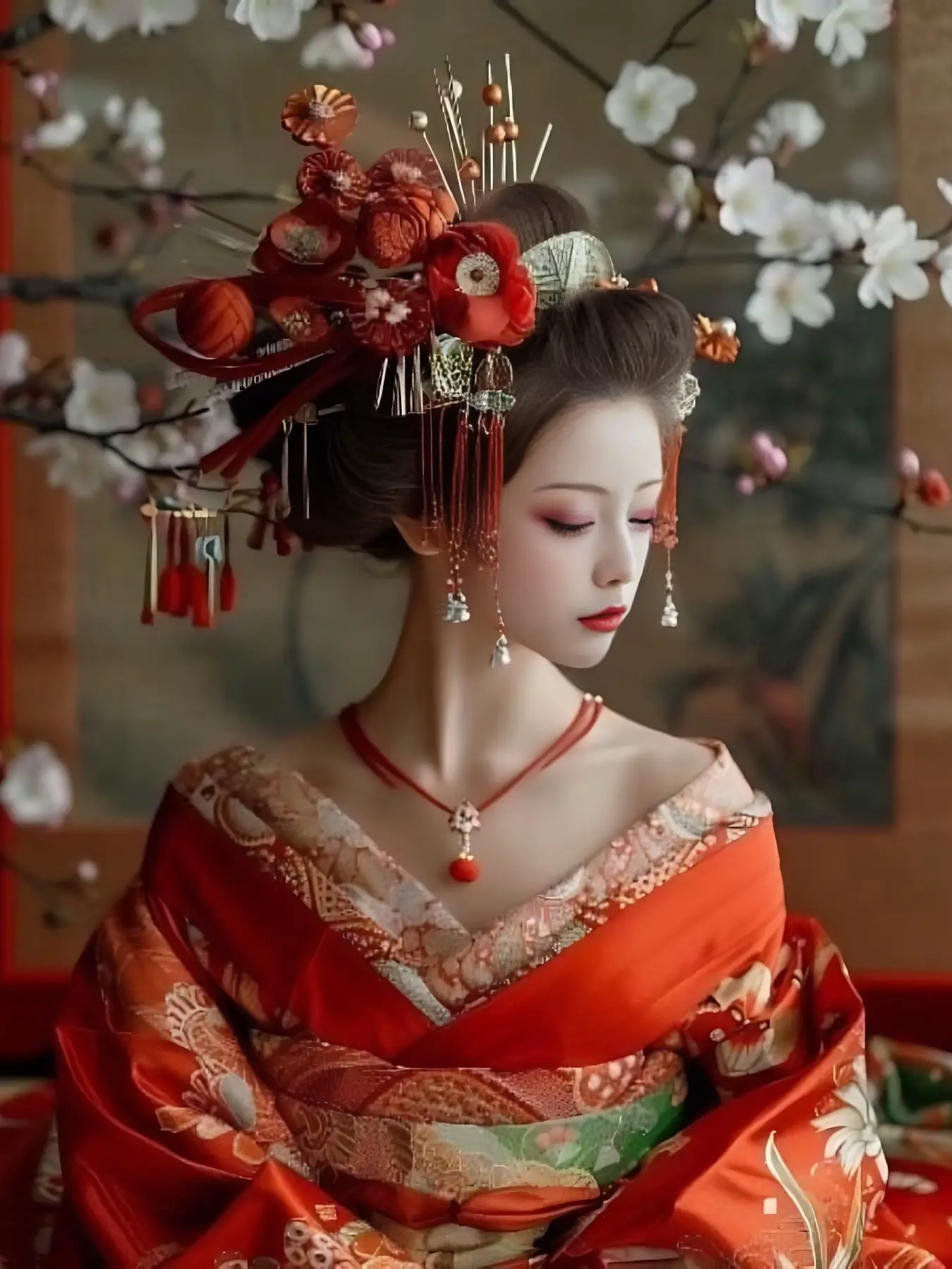 花魁メイク&ヘアーアレンジ | kurumi_aikaが投稿したフォトブック | Lemon8