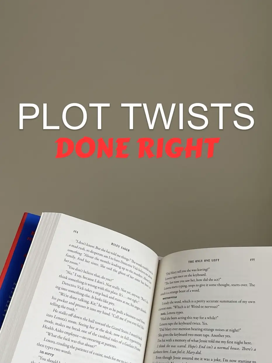 Plot Twists in Literature | 2024 real user experience on Lemon8