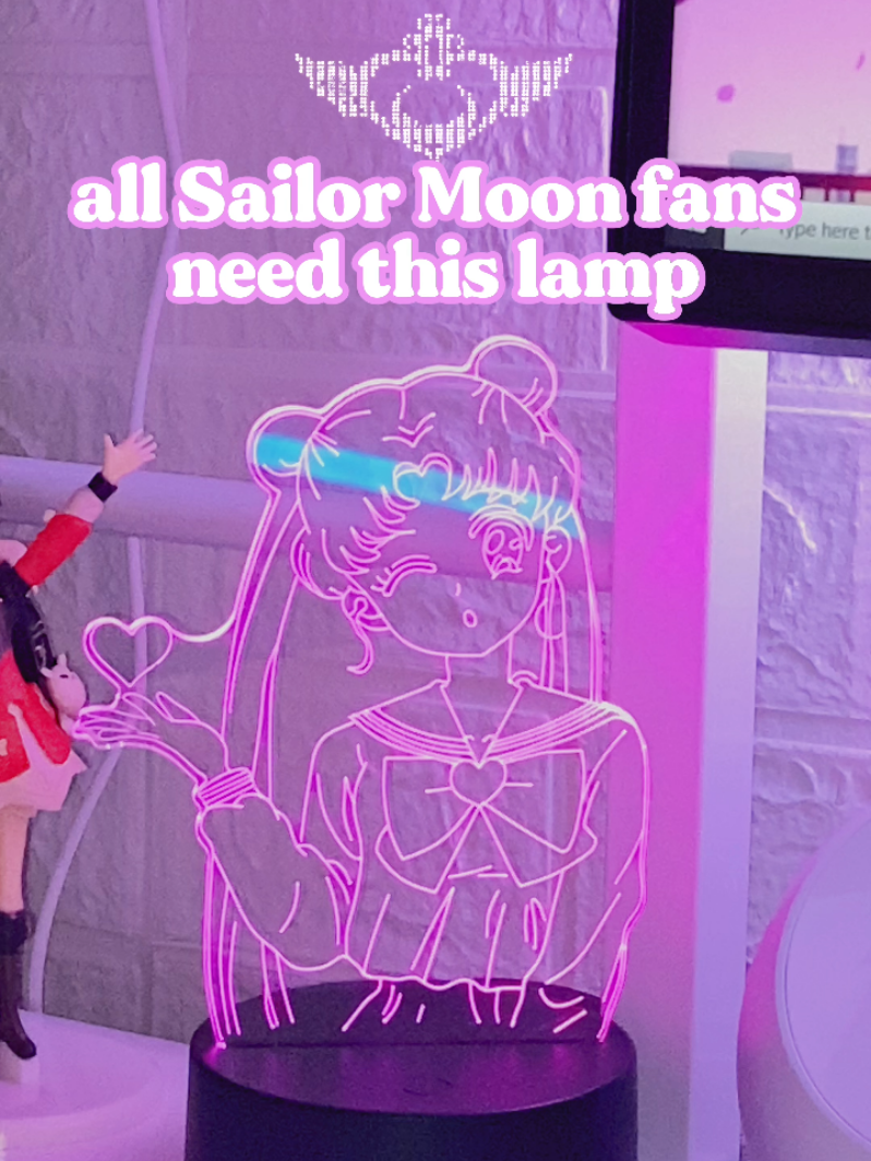 all sailor moon fans need this lamp | Video published by Shawna | Lemon8