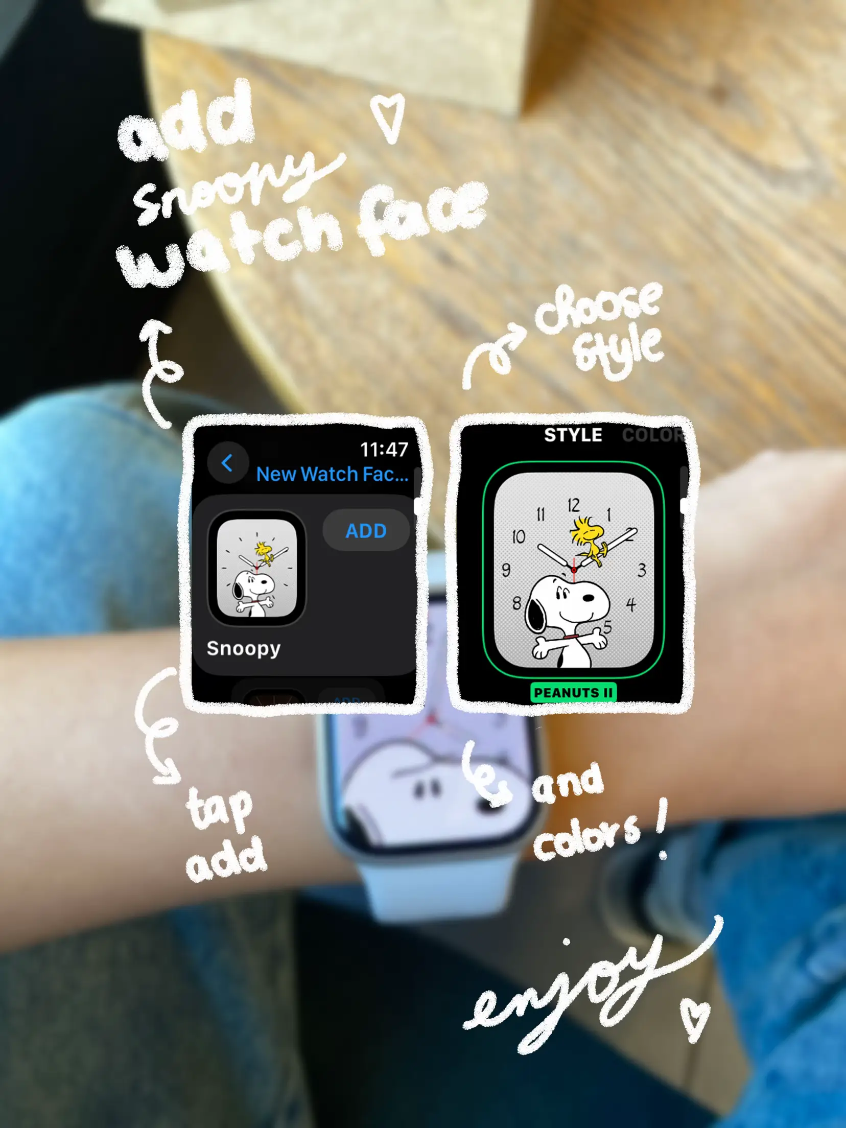 How to Get Snoopy Watch face 🐾 | Gallery posted by sanae ☕️ | Lemon8