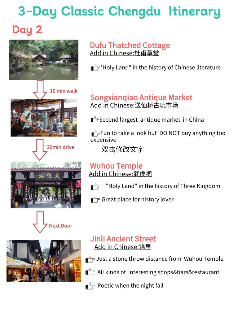 Classic 3-Day Chengdu Itinerary | Gallery posted by WestChinaGo | Lemon8