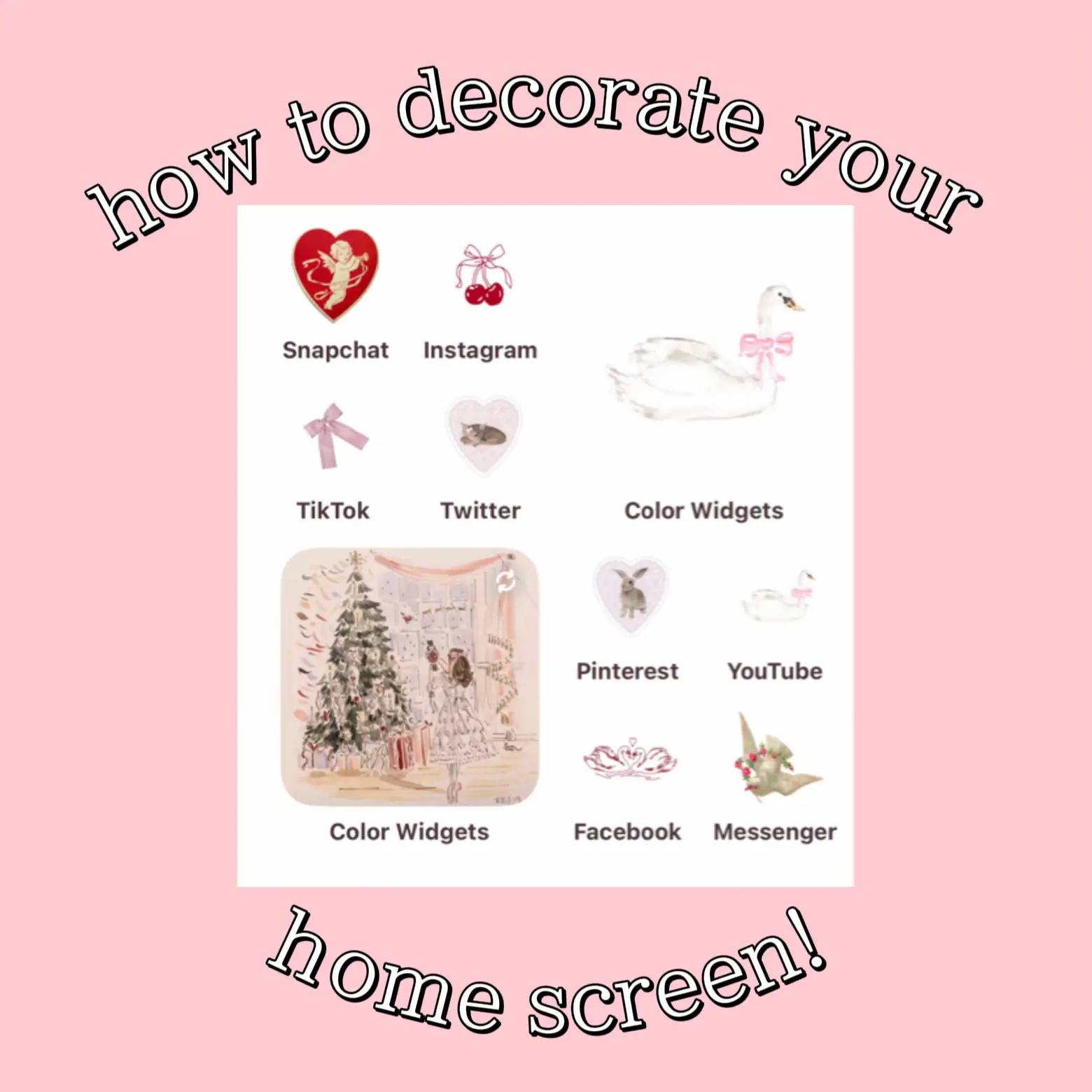 how to decorate your home screen! | Gallery posted by Kiya Vassar | Lemon8