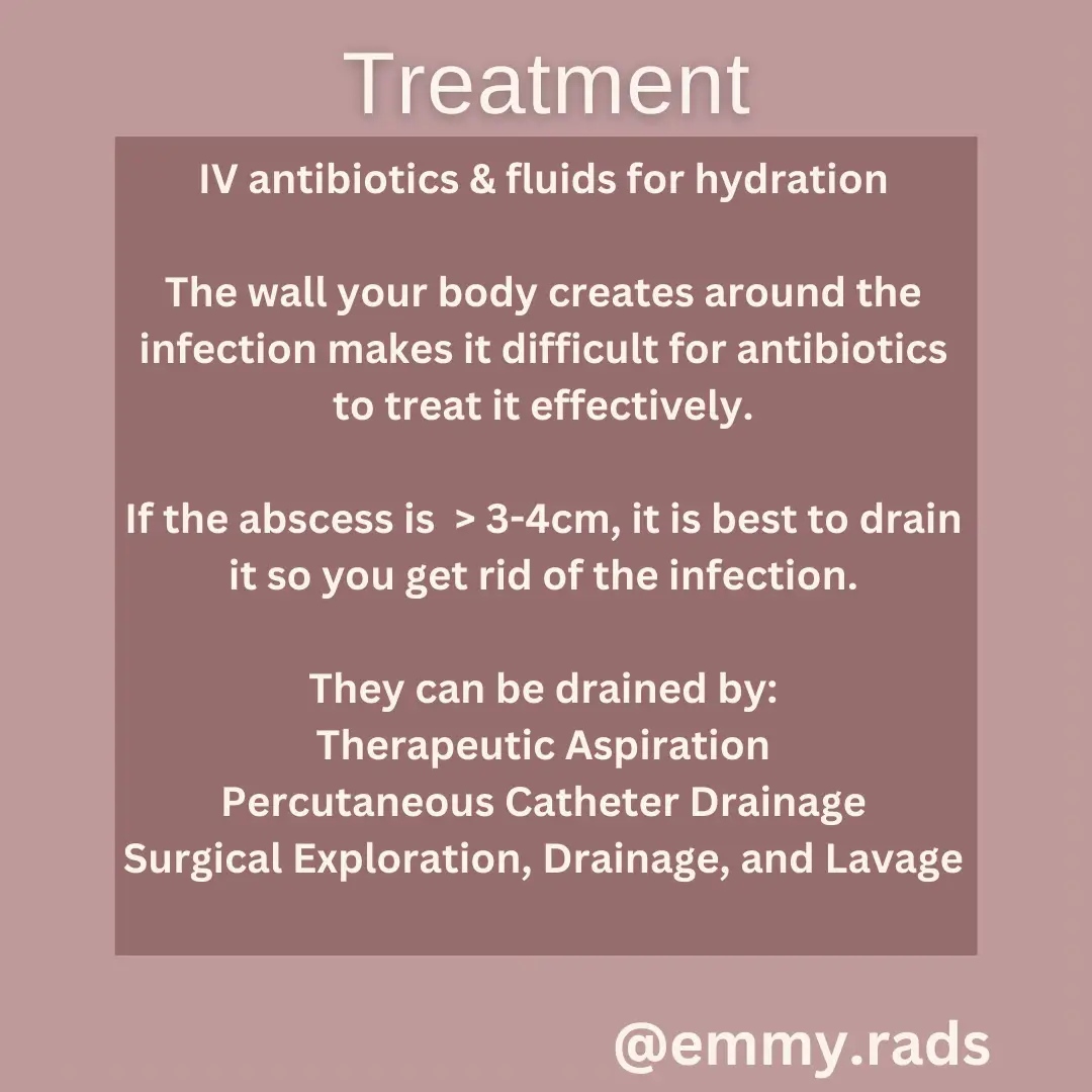 Intraabdominal Abscess ‼️ 🦠 | Gallery posted by Em Barnard, MD | Lemon8
