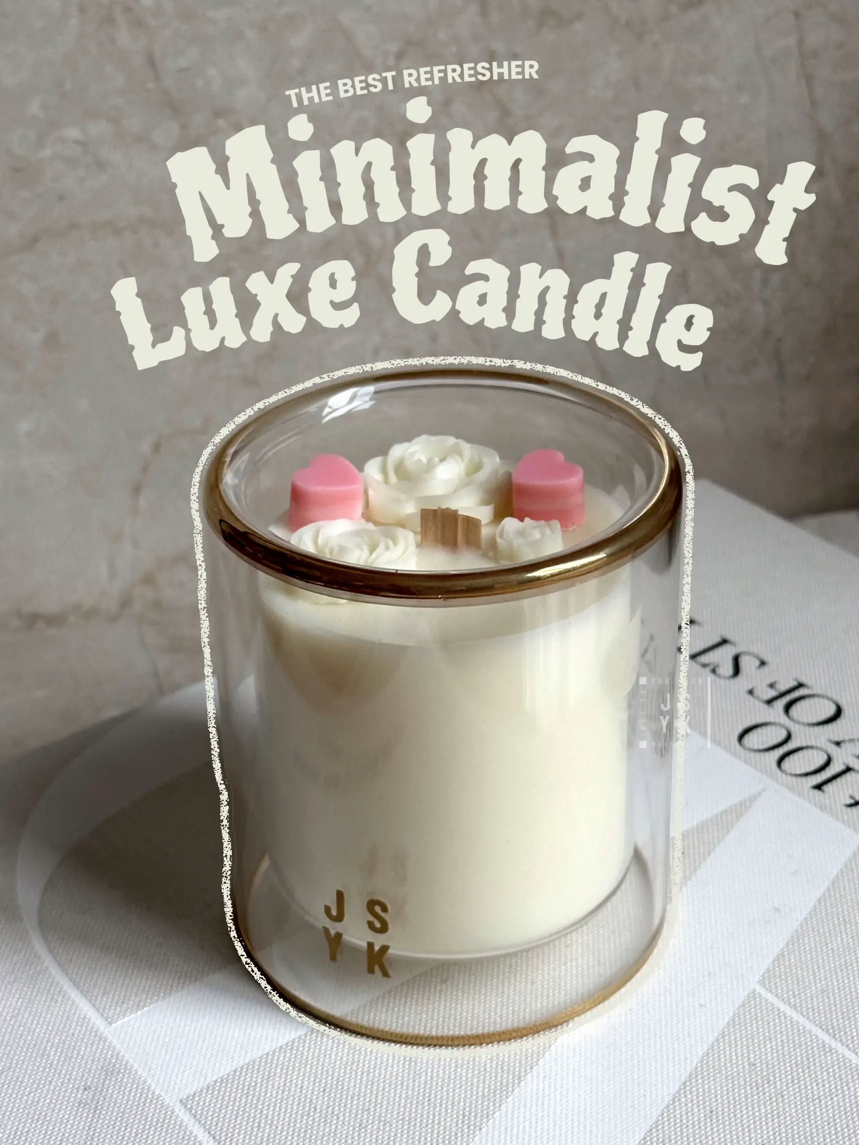 Minimalist Luxe Candle | Gallery posted by Shop JSYK | Lemon8