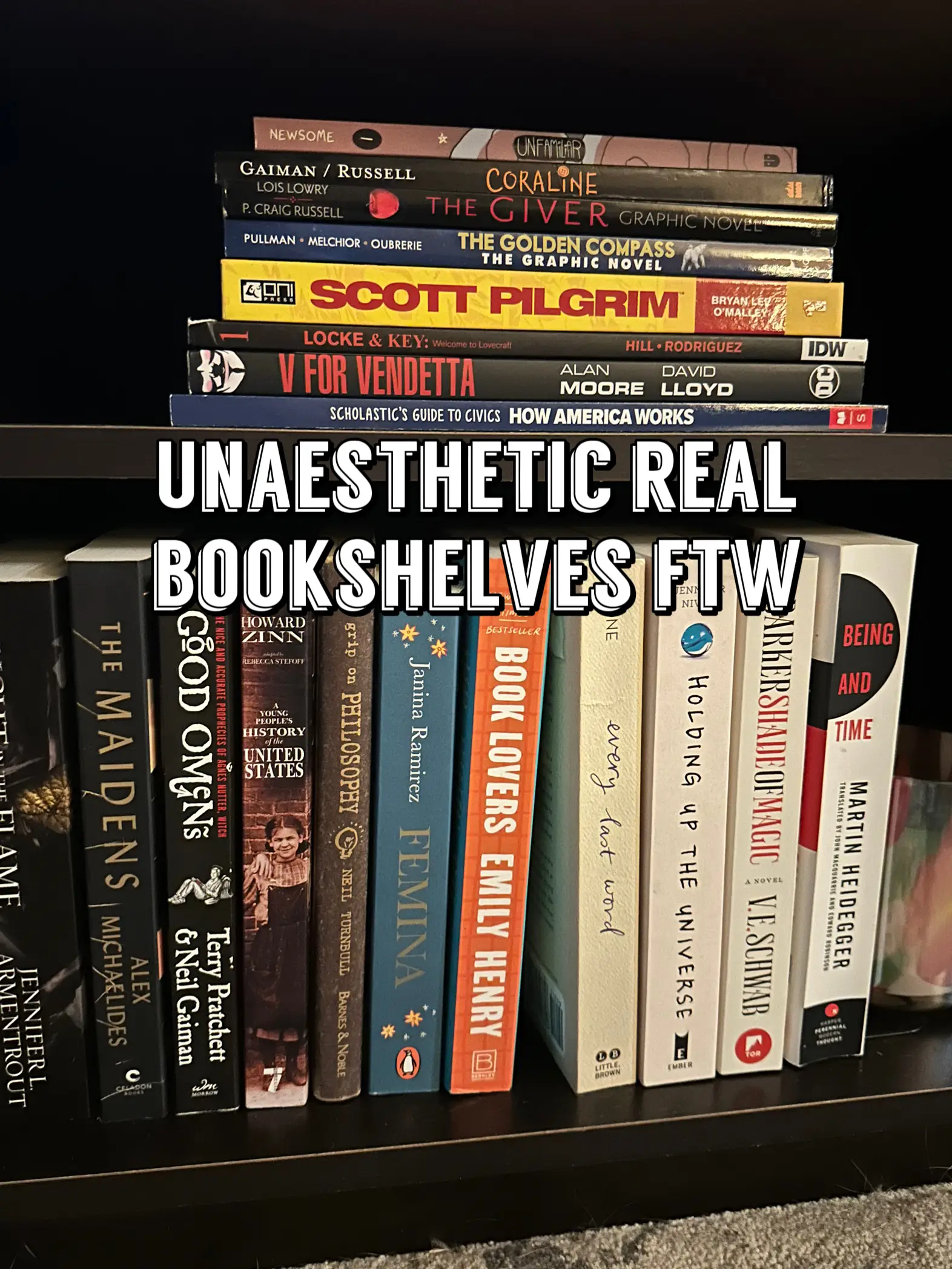 Unaesthetic Realistic Shelfies | Gallery posted by Catherine Shaw | Lemon8