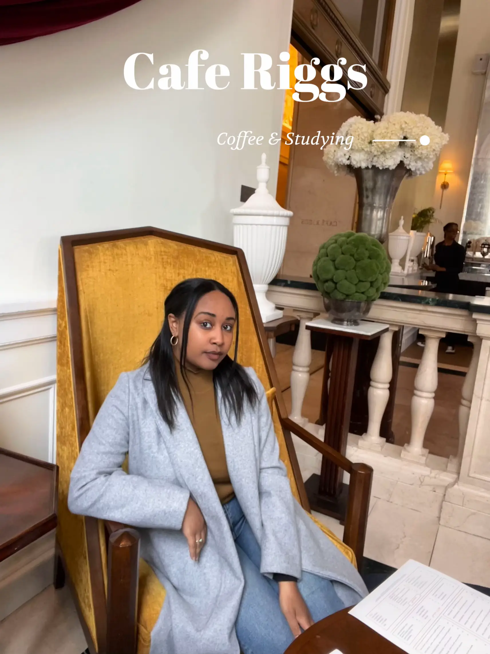 Cafe Riggs in Washington, DC 🤍 | Gallery posted by Tianna Mobley 🥀 | Lemon8