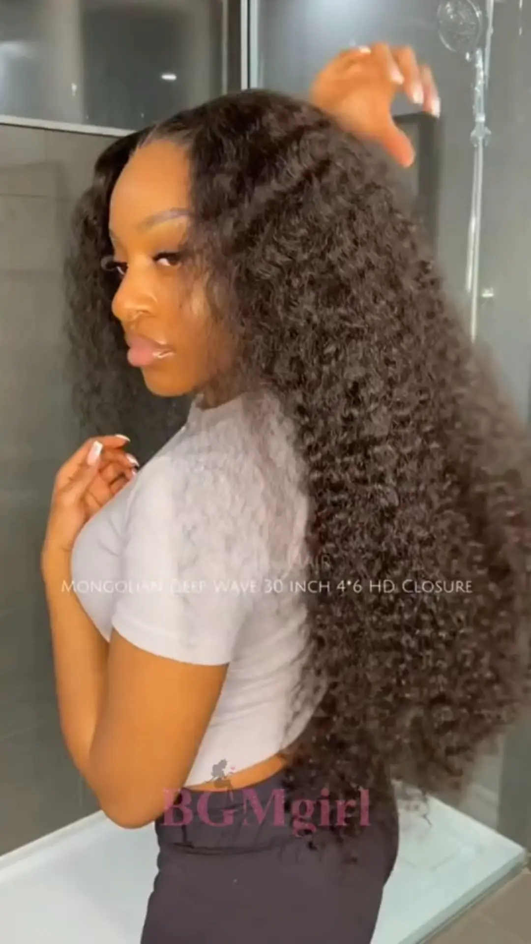 Obsessed with this Deep Wave Curls😭 | Video published by BGMgirl Hair | Lemon8
