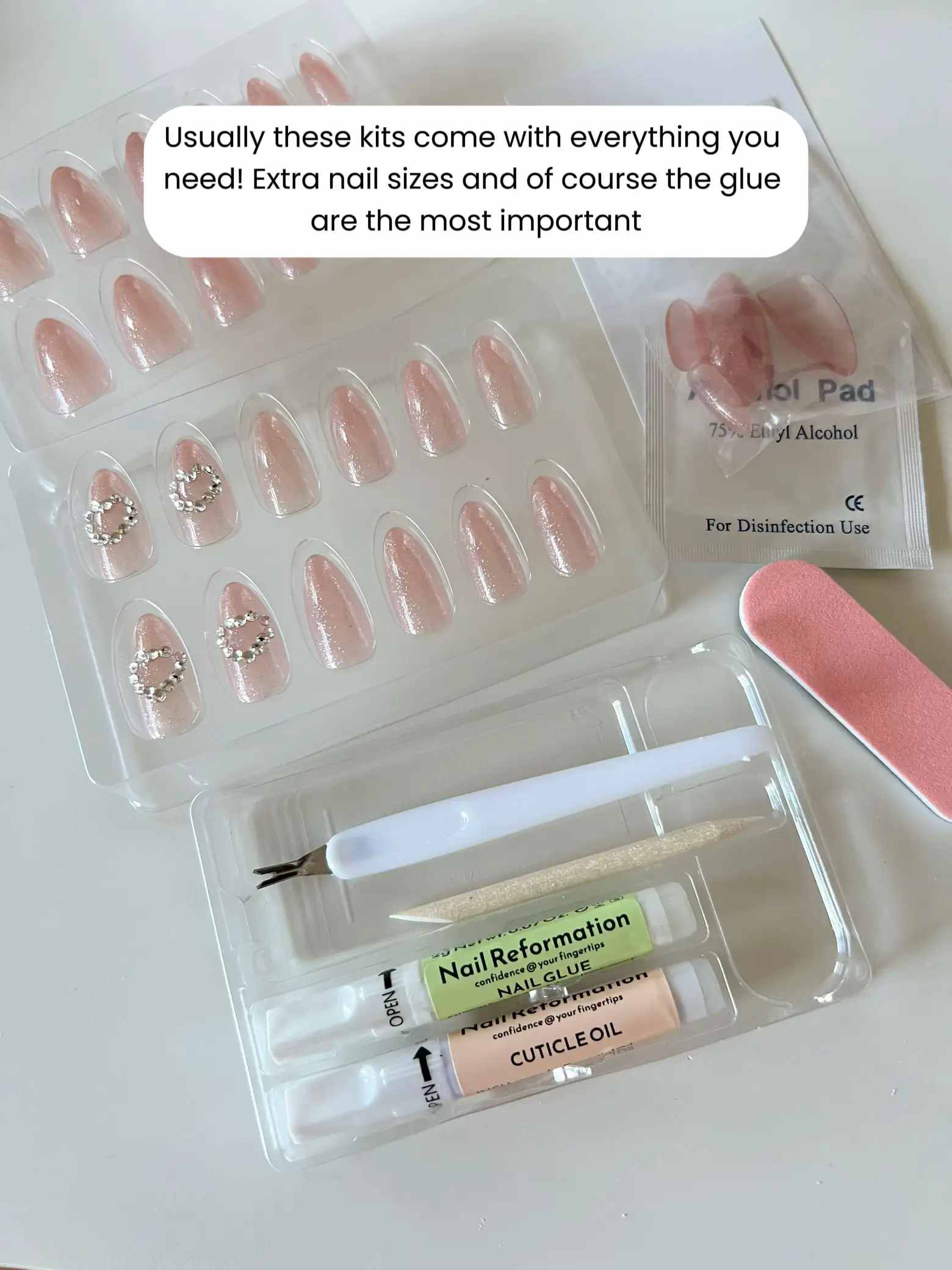 How I did my press on nails | Gallery posted by lorena | Lemon8