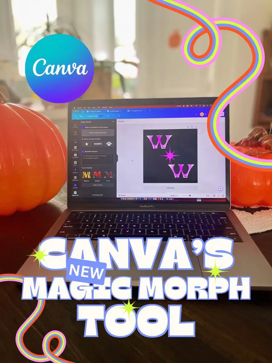 Canva’s New Magic Morph Tool | แกลเลอรีที่โพสต์โดย Lauren 🪩 Canva | Lemon8