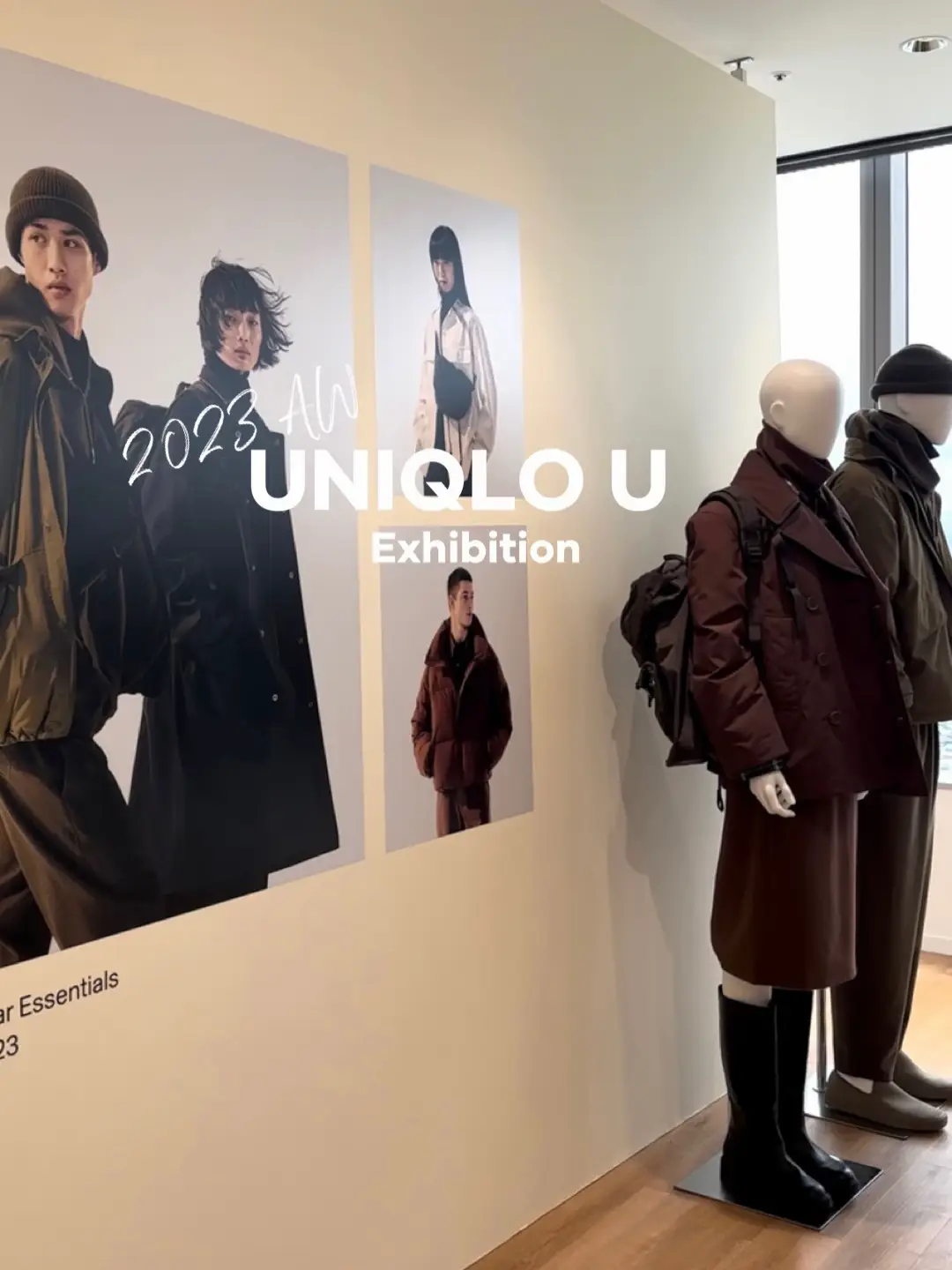 【UNIQLO U】2023 AW รายงานนิทรรศการ🍂 | วิดีโอที่เผยแพร่โดย YumiCa /152cm | Lemon8