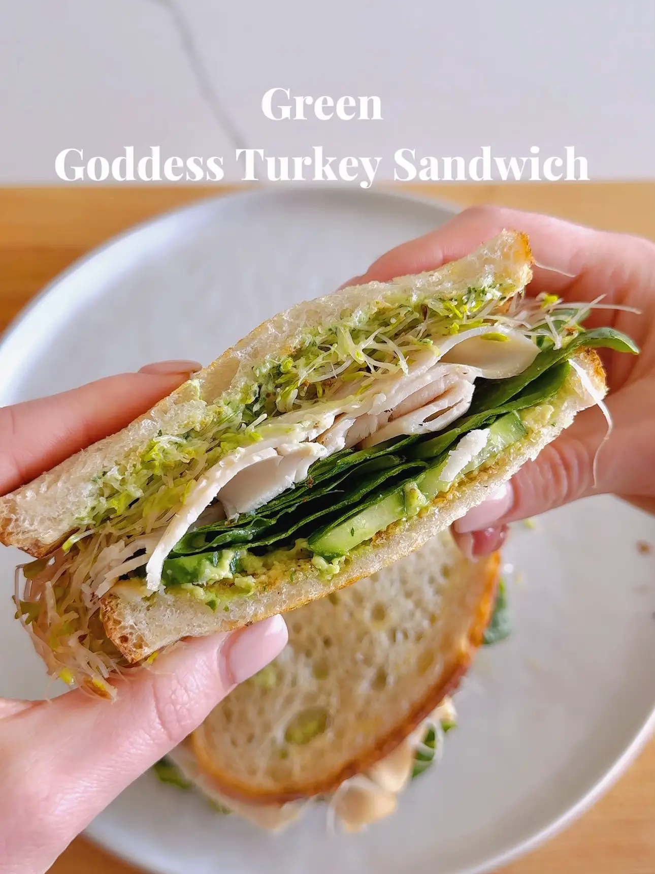 a perfect spring sandwich🌷🥪🌿💛 | Video published by Christine Pay | Lemon8