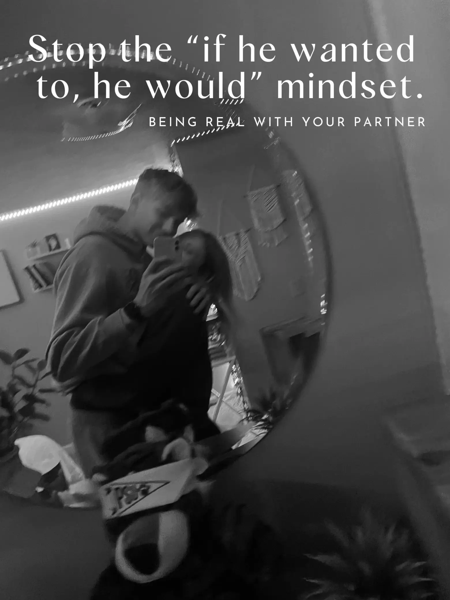 Stop the “if he wanted to, he would” mindset. 🚫 | แกลเลอรีที่โพสต์โดย ...