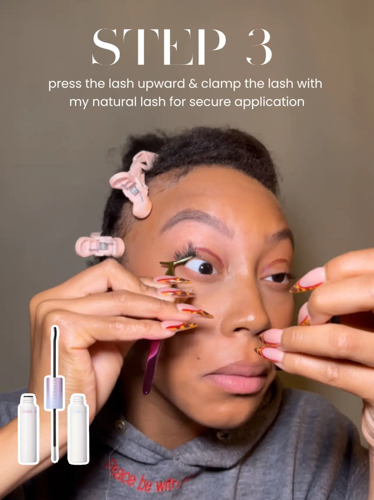 Kiss FALSCARA Tutorial (for at home lashes!) 🤩 | Gallery posted by ...