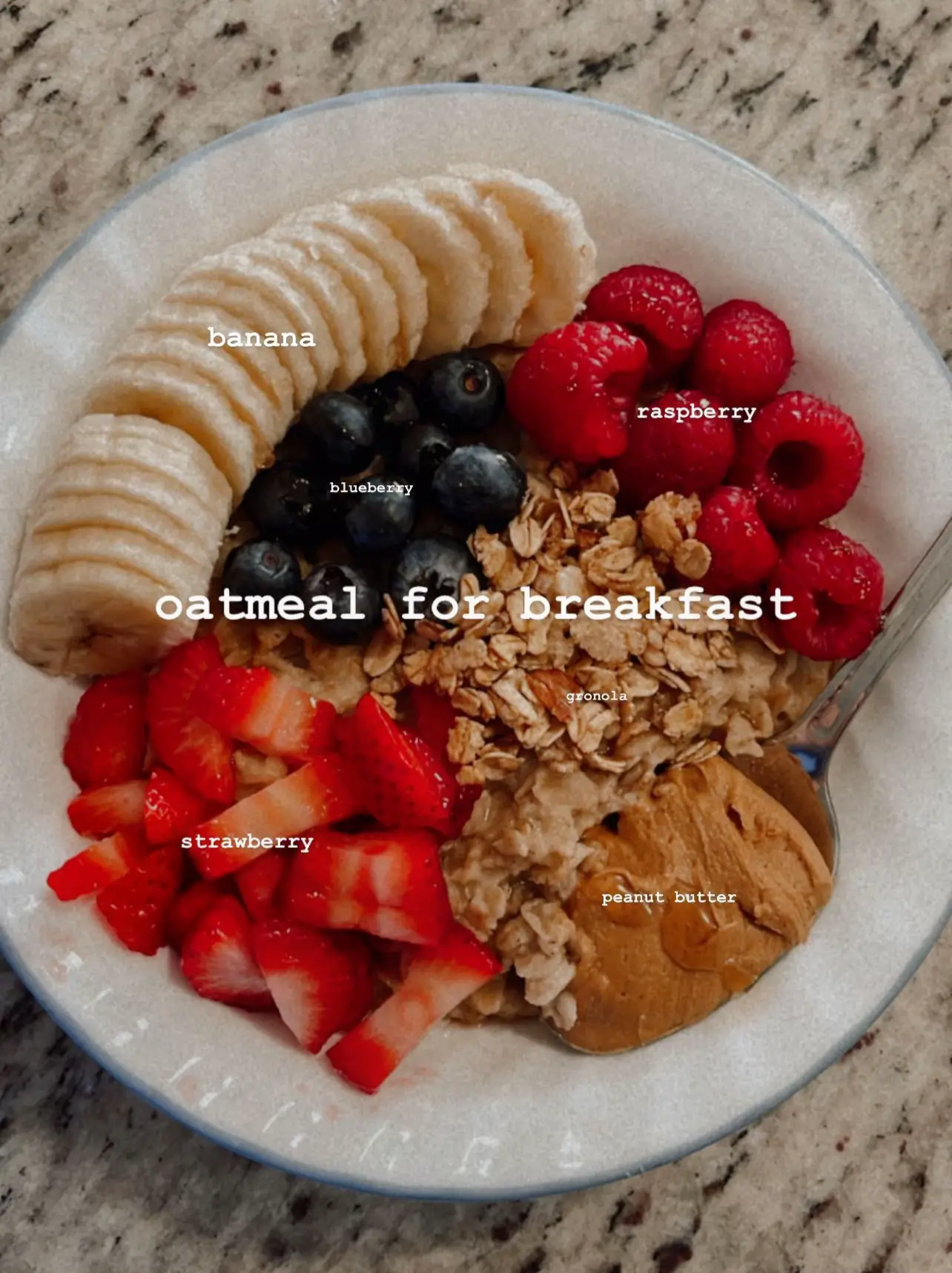 My Oatmeal Toppings | แกลเลอรีที่โพสต์โดย Leslievramon24 | Lemon8