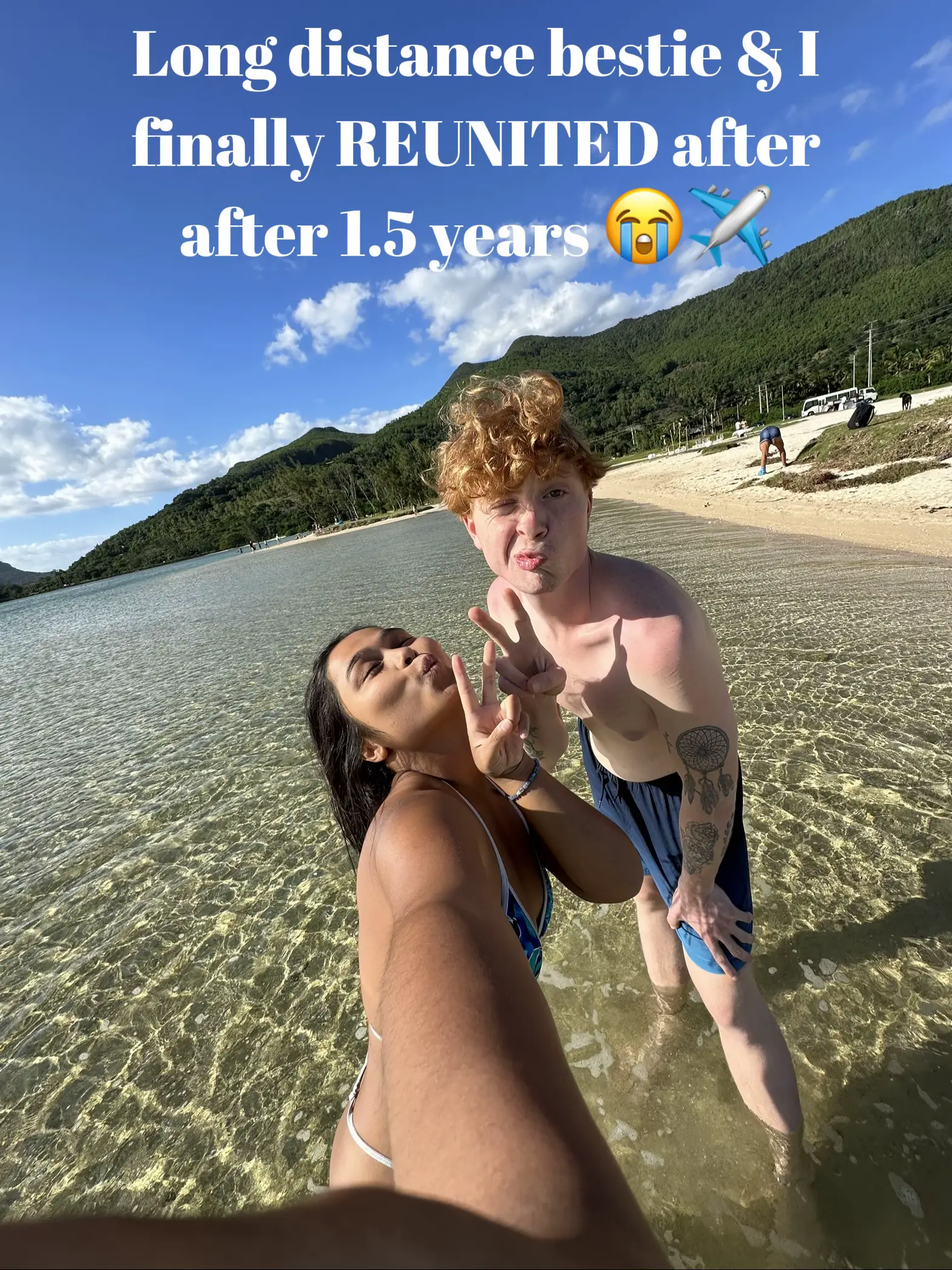 20hrs flight later he’s finally here 🥹👯‍♀️ | Video published by Coco | Lemon8