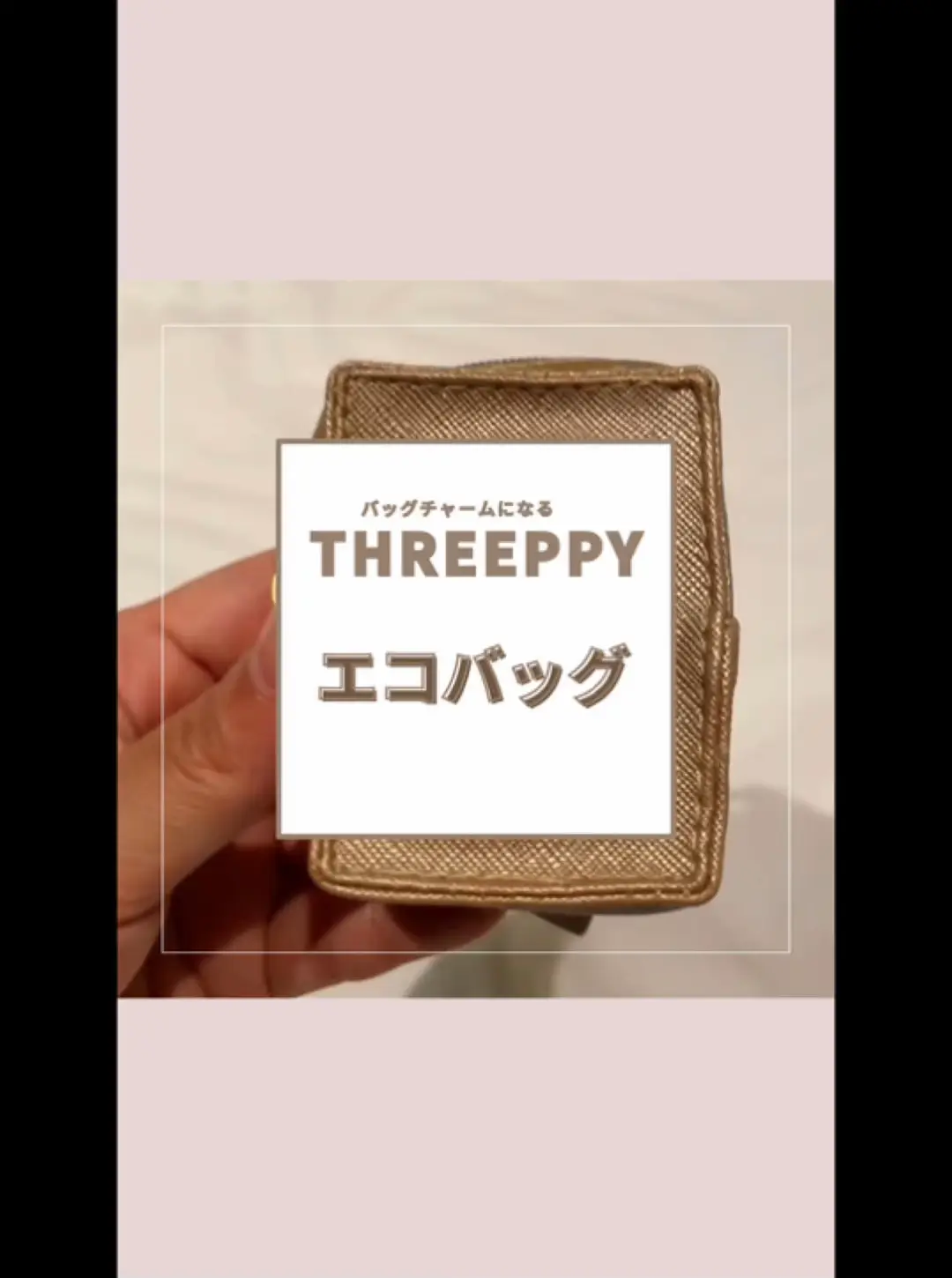 THREEPPY エコバッグ | 快適ナチュラルroomの投稿動画 | Lemon8