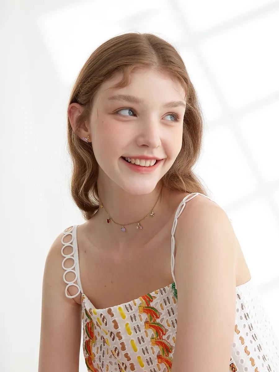 Little Cherry Necklace | Gallery posted by Her Lab | Lemon8