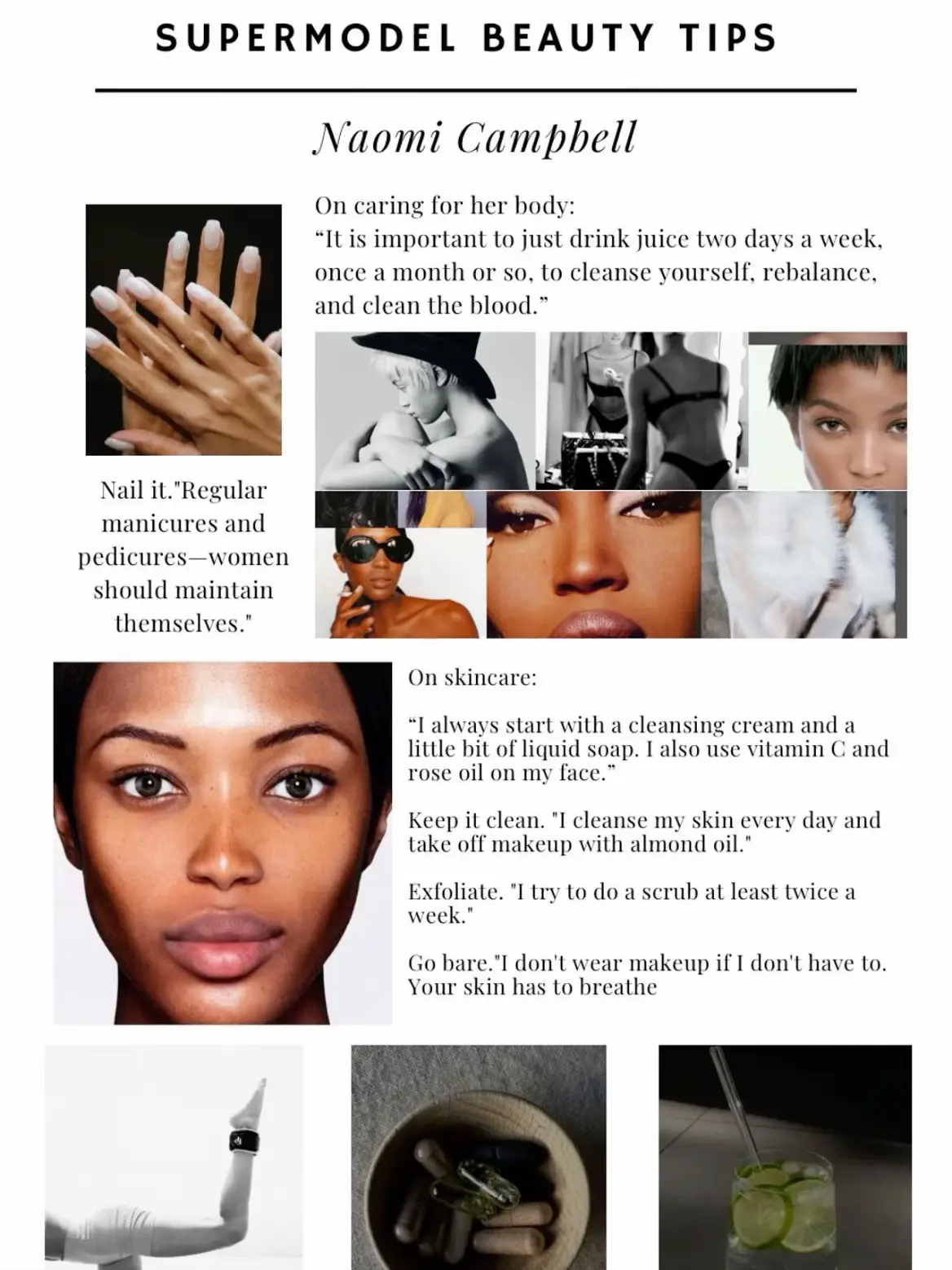 MODEL BEAUTY TIPS - SELF CARE EDITION | Gallery posted by Kayl | Lemon8