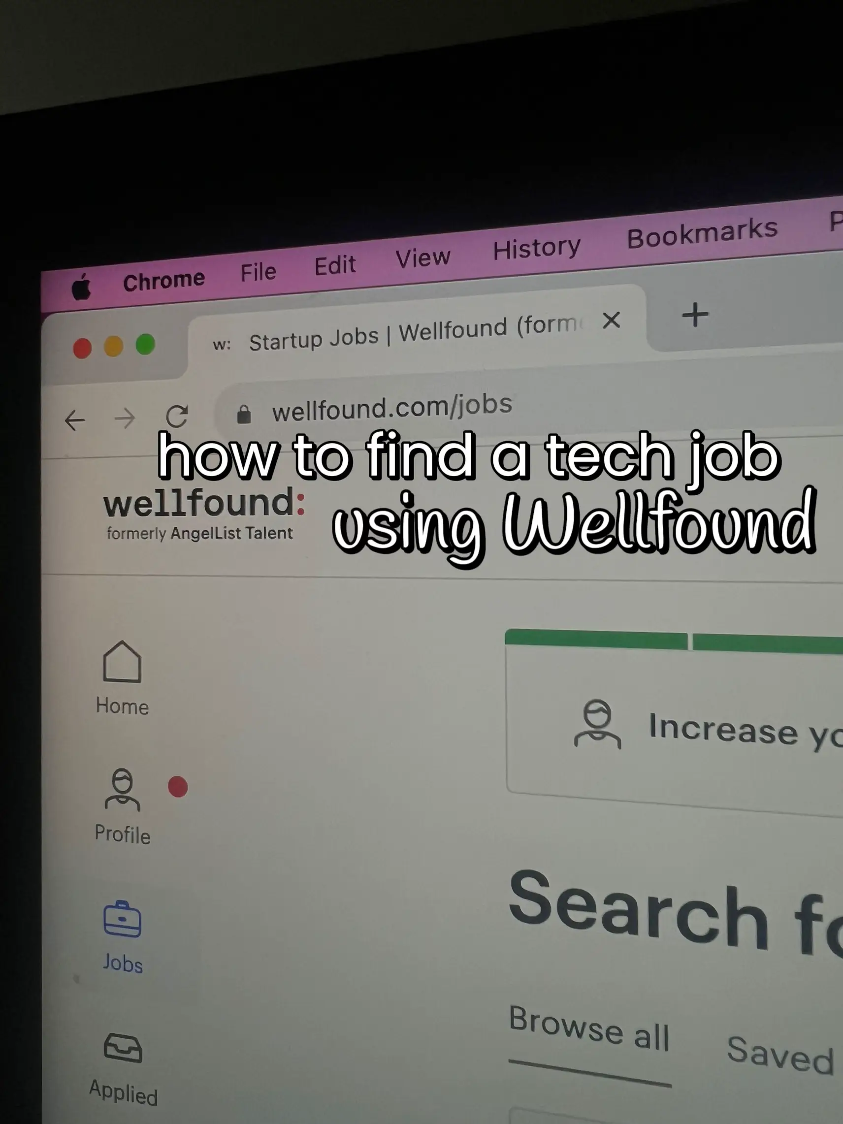 How to find a tech job using Wellfound job board💡 | Gallery posted by Kenzie Lee | Lemon8