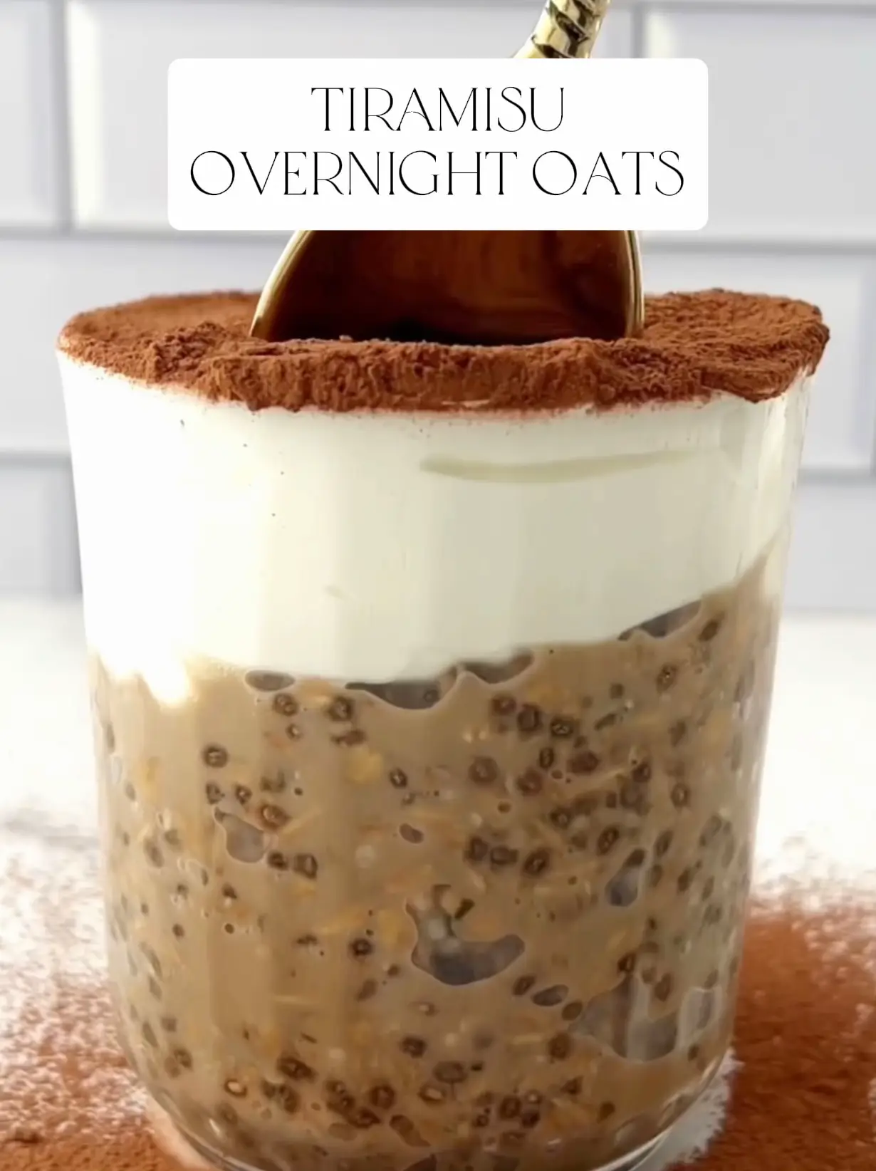 TIRAMISU OVERNIGHT OATS ☕️🥣 | Gallery posted by Jes | Lemon8