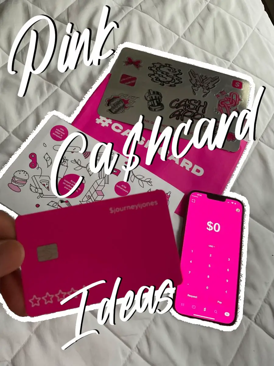 Pink CashApp card ideas for you🥰🌸 | Gallery posted by Yauna💕 | Lemon8