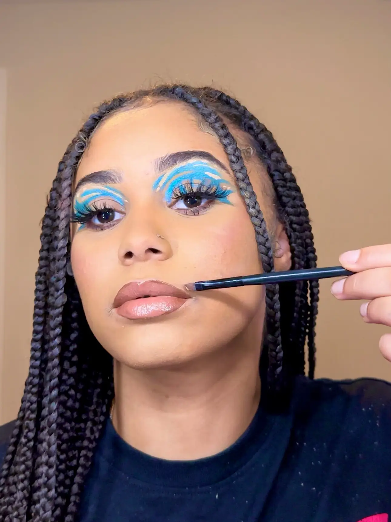Blue Freestyle Makeup 🌀🦋💙 | Gallery posted by Bree | Lemon8