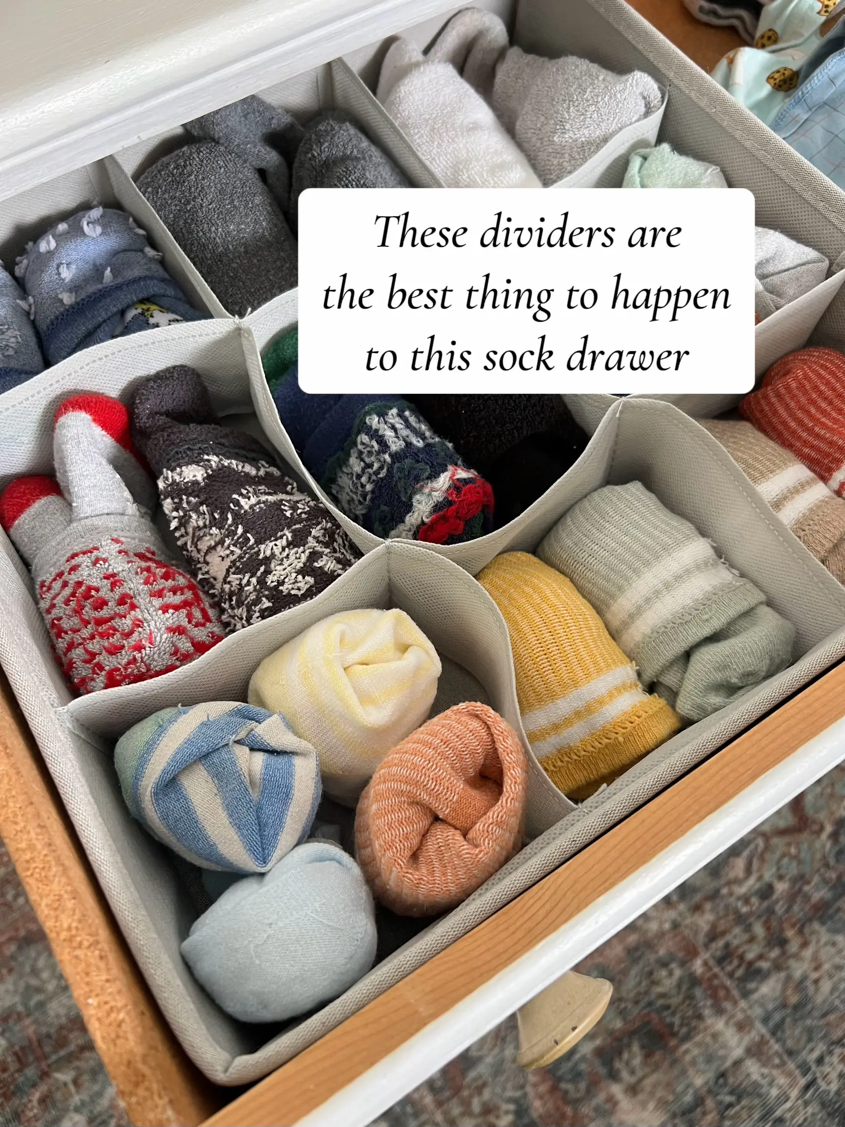 Sock Drawer Organization | Gallery posted by Crystal | Lemon8