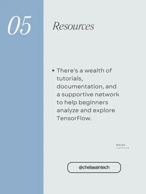 Tensorflow for Beginners 👇 | Gallery posted by chelseaintech 👾 | Lemon8