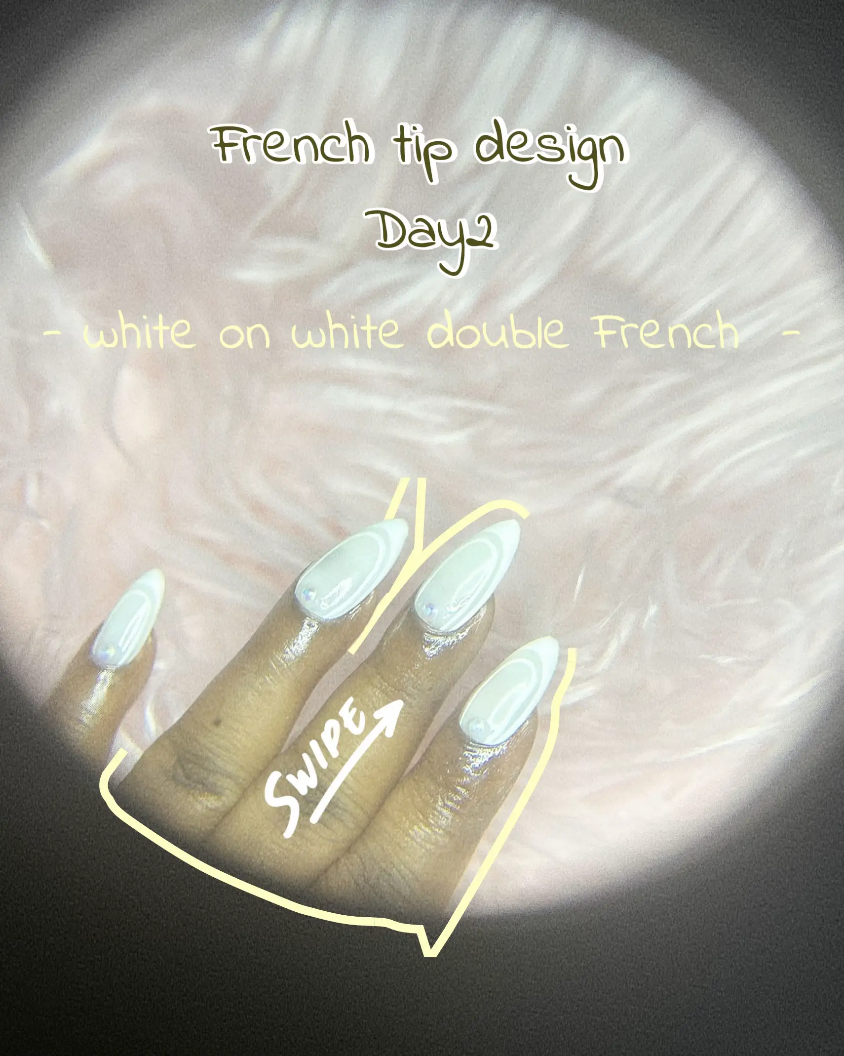 🌸 🤍French tip design day 2🤍 🌸 | แกลเลอรีที่โพสต์โดย Celestefrshnail ...