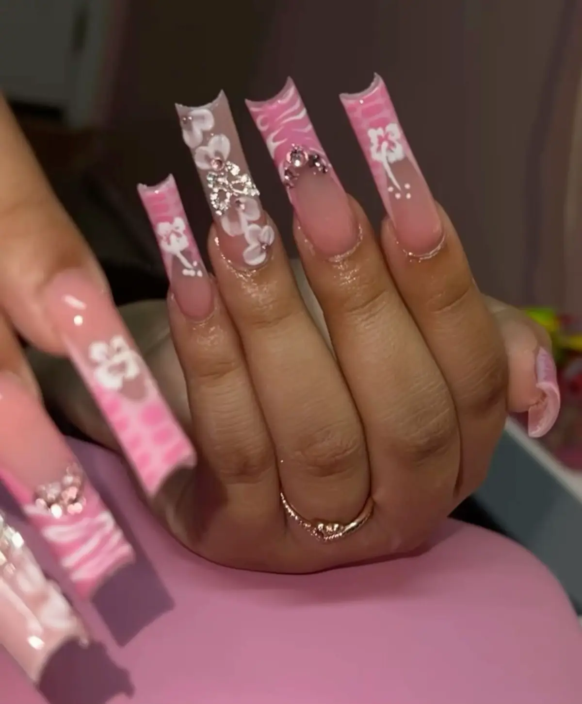 Pink Nail Inspo pt.1 | Gallery posted by Kreiah 🧚🏾 | Lemon8