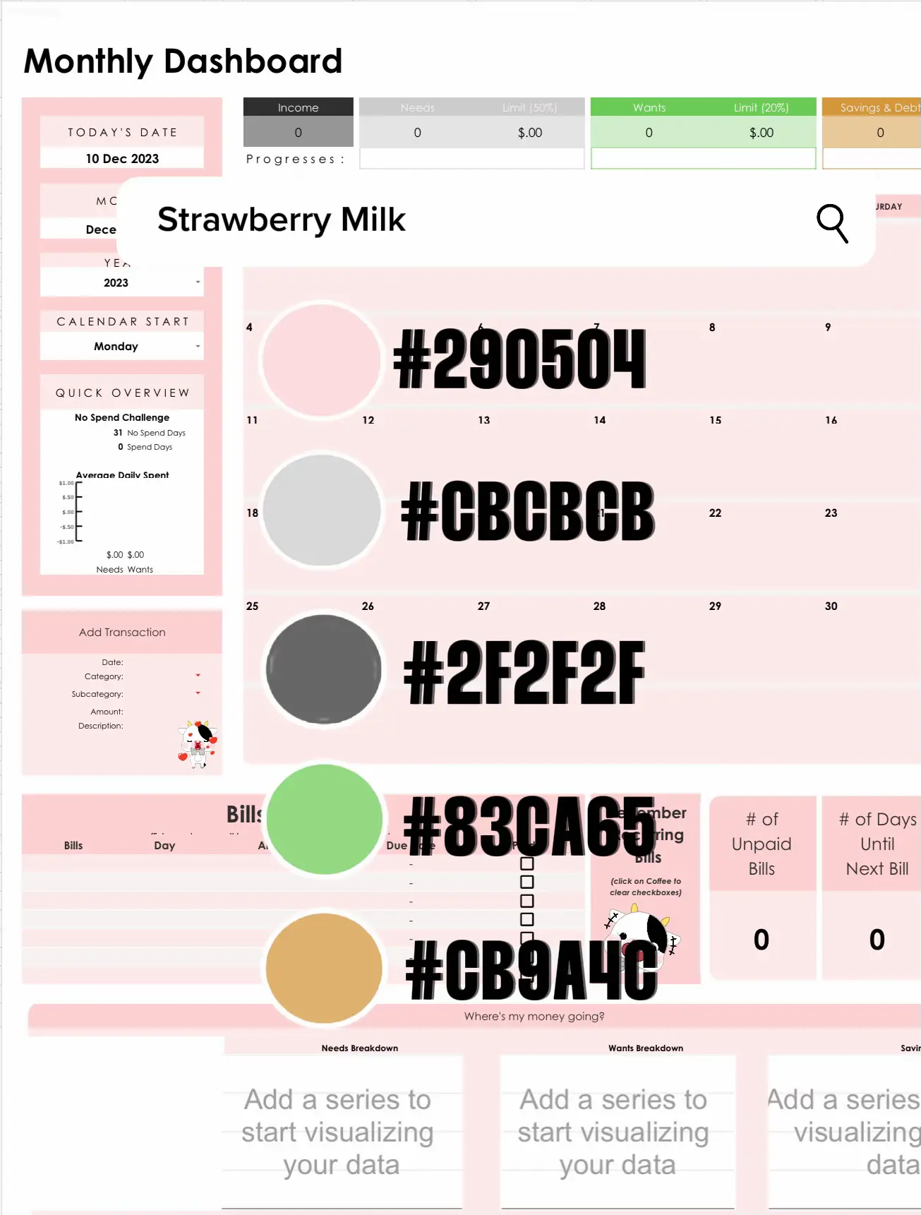 3 Color Palettes for your Next Google Sheets | Gallery posted by ...