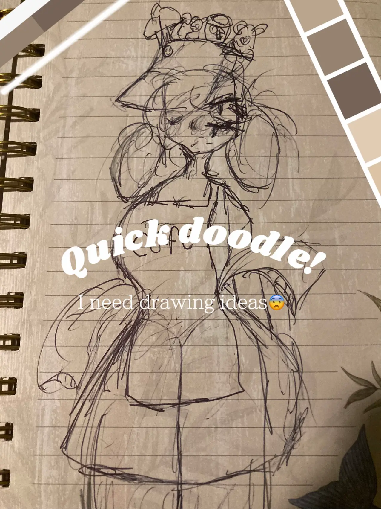 Quick doodle! | Gallery posted by Almondwater | Lemon8