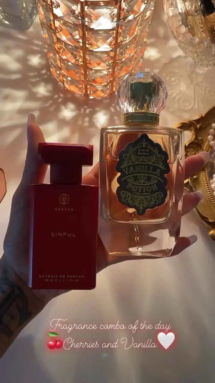 Fragrance combo of the day 🍒🤍🍒 | Video published by Paris💘 | Lemon8