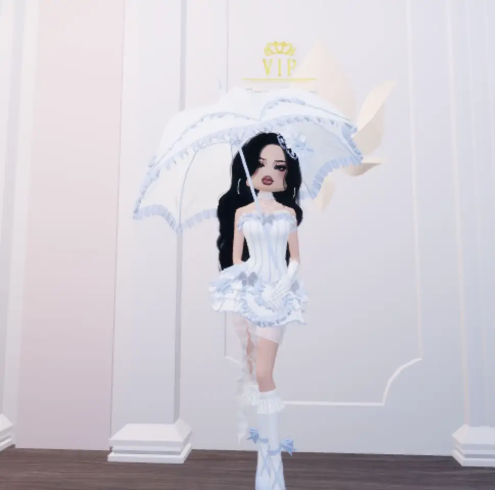 Dti blue and white outfit !! | Gallery posted by Angel | Lemon8