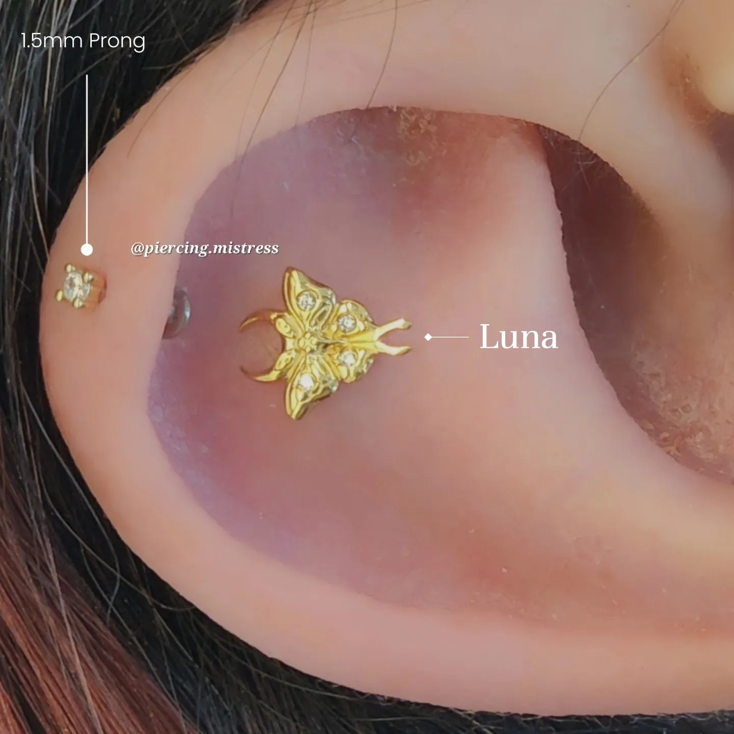 Solid 14kt Gold Transformation | Gallery posted by PiercingMistres | Lemon8