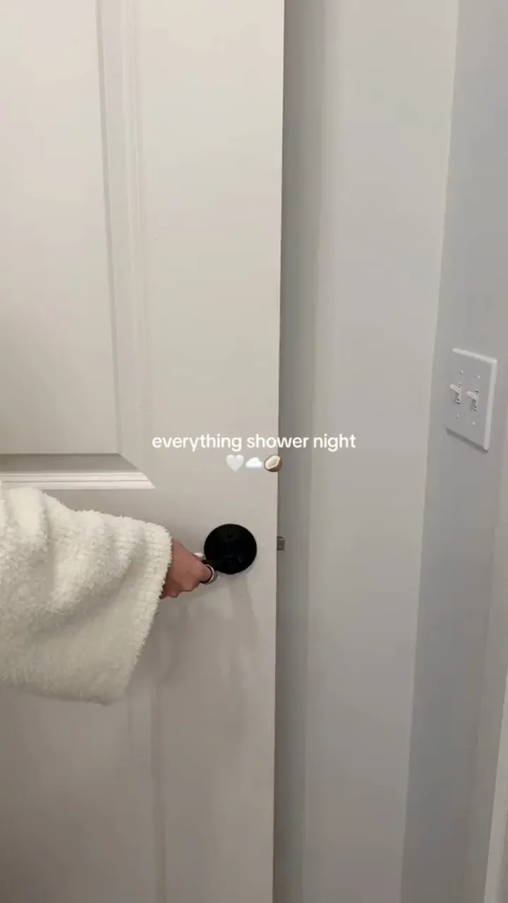 A much needed everything shower 🐳 | Video published by Life | Home | Lemon8