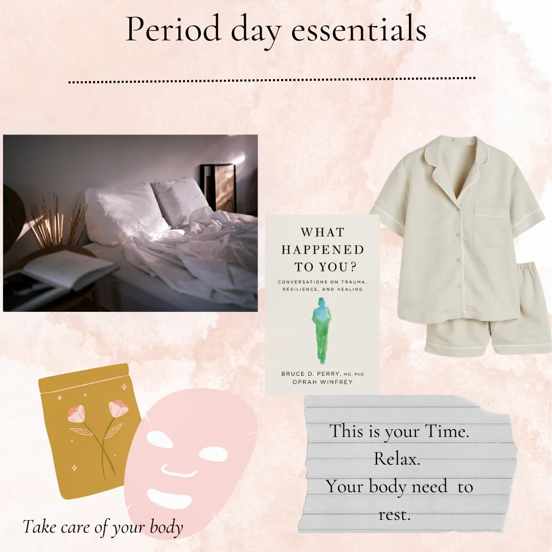 🌸🌸My Period day essentials🌸🌸 | Gallery posted by Chenor Studio | Lemon8